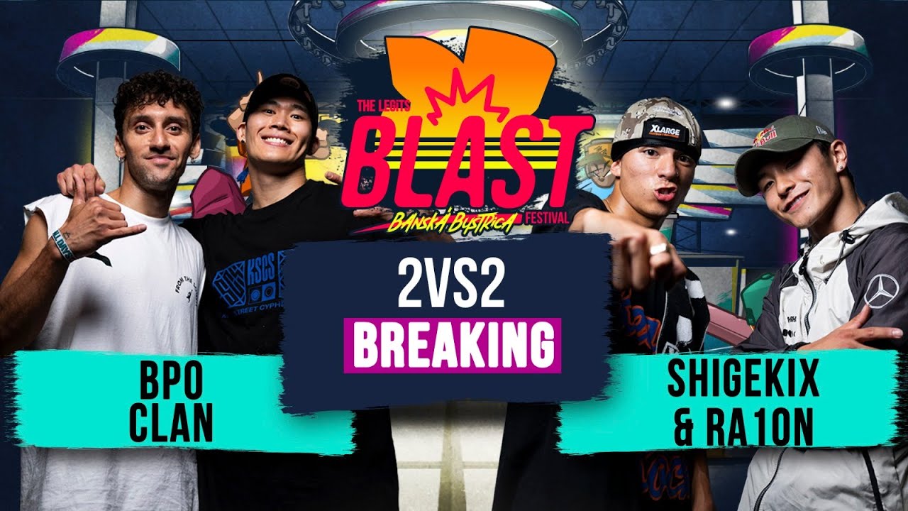 BPO Clan vs Shigekix & Ra1on I TOP16 2vs2 Breaking I The Legits Blast 2025 - YouTube