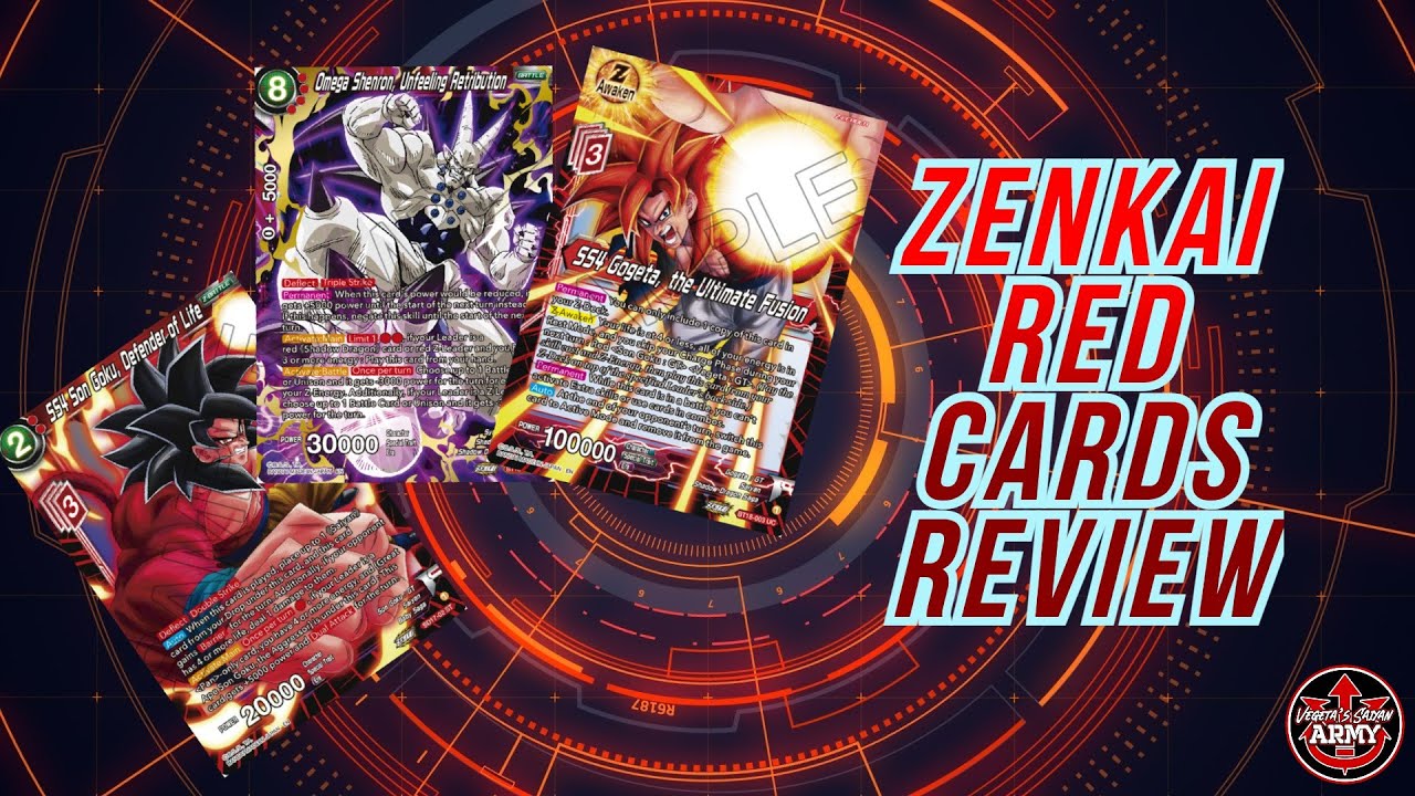 VSA TEAM TALKS: ZENKAI RED CARDS REVIEW - YouTube