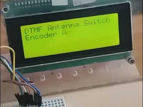 DTMF Antenna Switch Encoder Arduino Nano Decoder DTMF MT8870 - YouTube