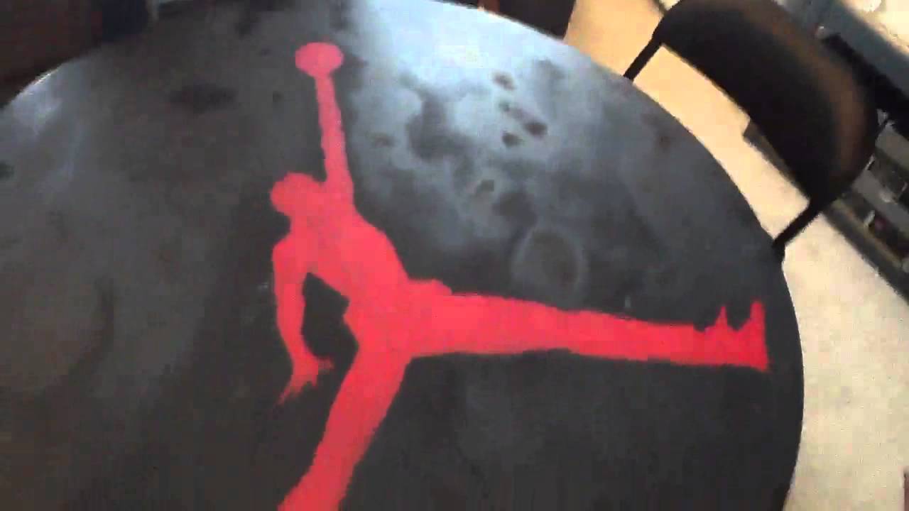 My Air Jordan Table - YouTube