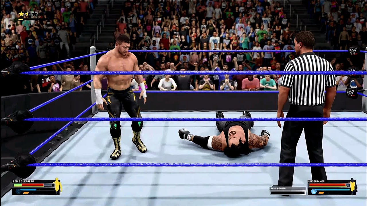 WWE Judgment Day 2005 Eddie Guerrero vs. Undertaker Title Match - YouTube