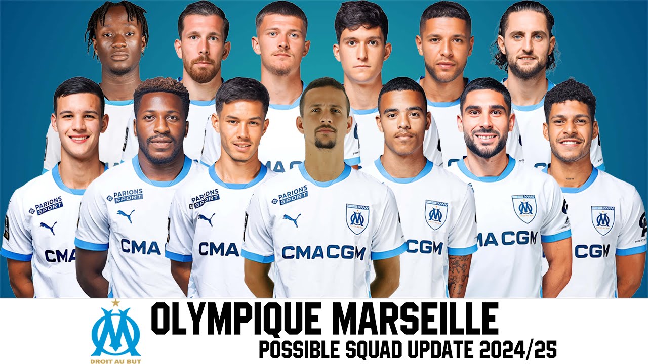Olympique de Marseille: Possible Squad Update 2024/25 | Marseille Squad ...
