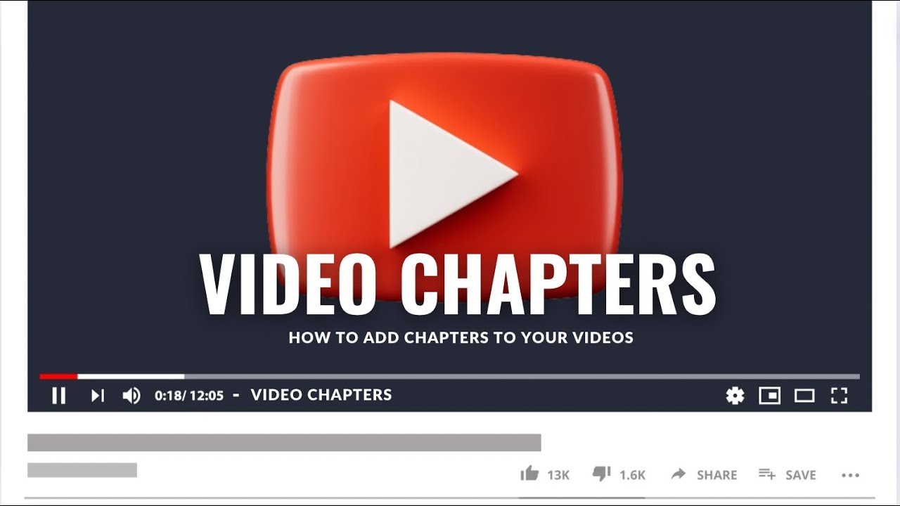 How to Add Chapters to Your Videos Using Timestamps - YouTube