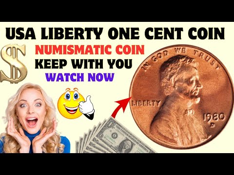 Unlocking the Value: USA 1980 One Cent Coin Revealed" - YouTube
