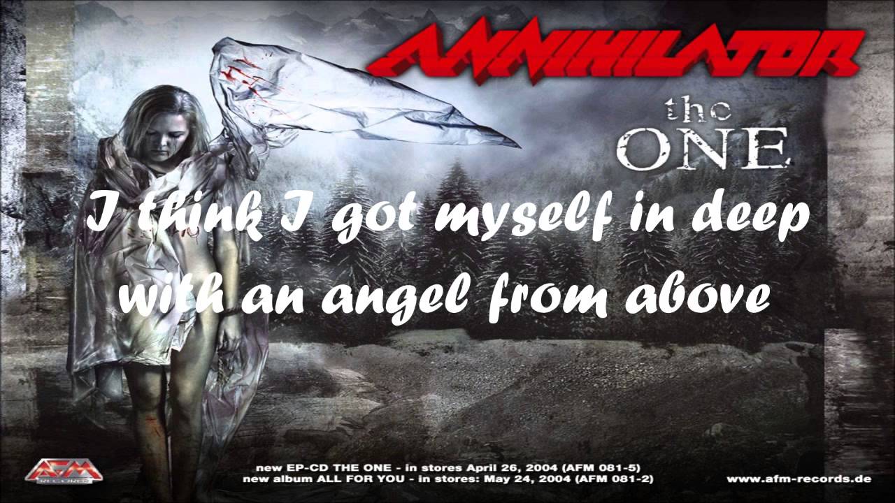 Annihilator - the One ( Lyrics) - YouTube