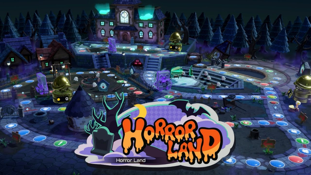 Lots of Tricks in Horror Land | Mario Party Superstars - YouTube