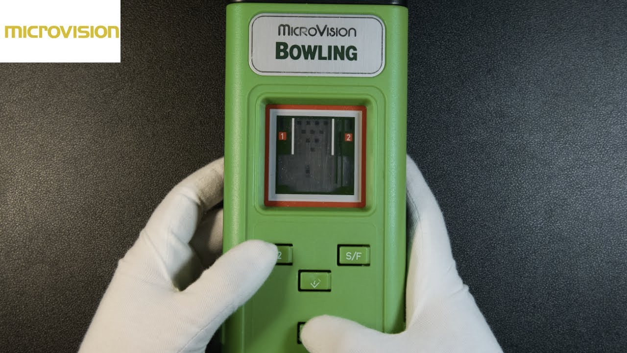 MB MicroVision Bowling Handheld Console from 1979 - YouTube