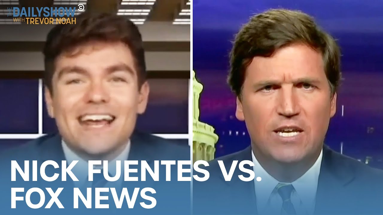Trump Dinner Guest Nick Fuentes Vs. Fox News | The Daily Show - YouTube
