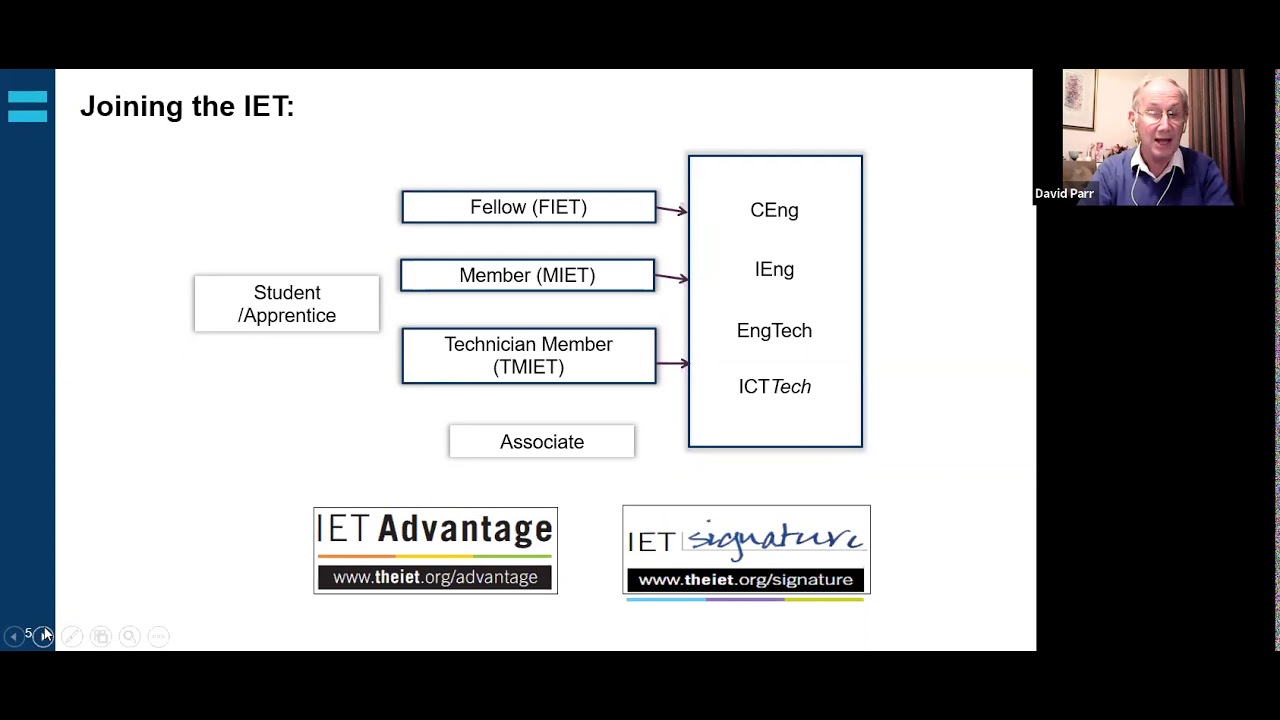 IET M&WC Young Professionals Presents: Route to Registration - YouTube