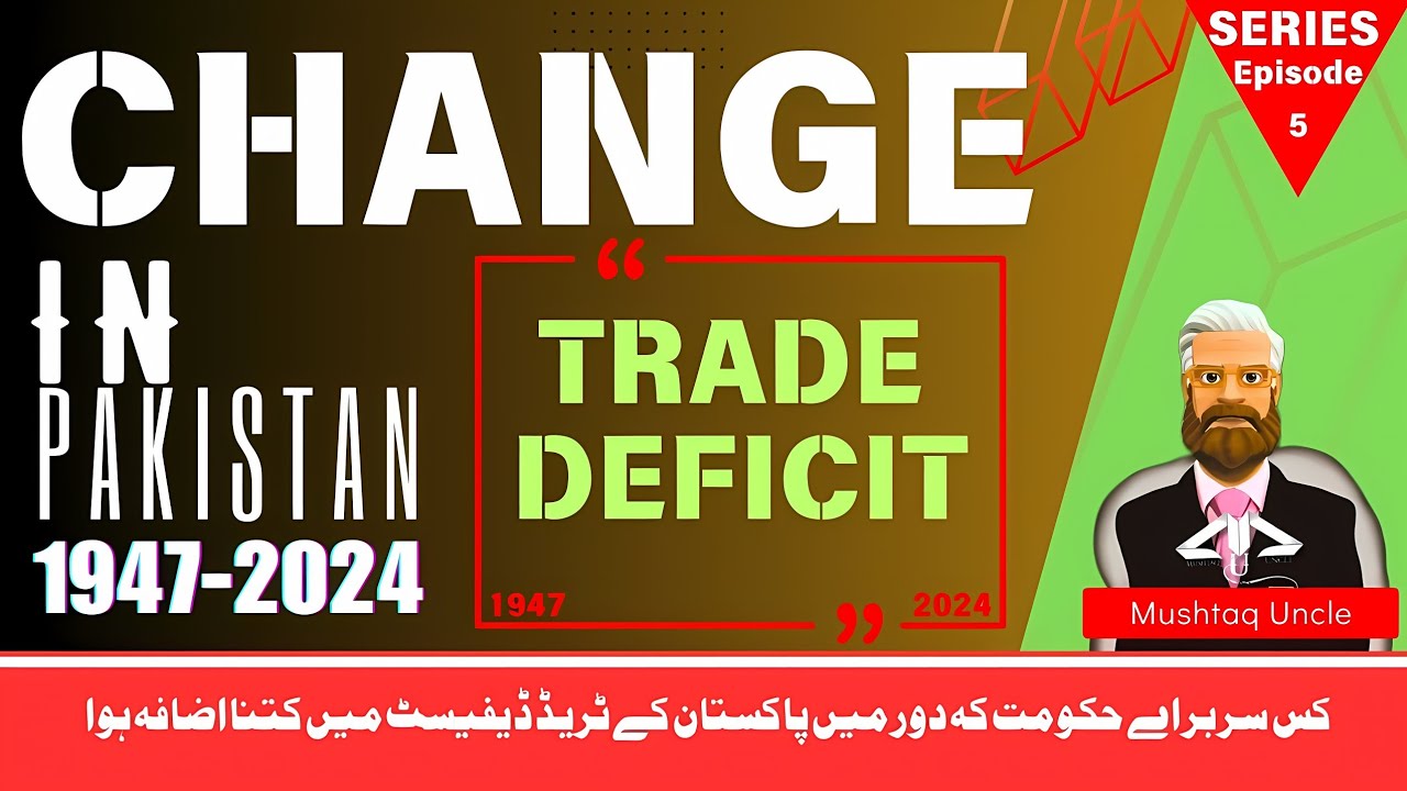 Balance Of Payment | Trade Deficit | 1947 To 2024 | Change In Pakistan ...