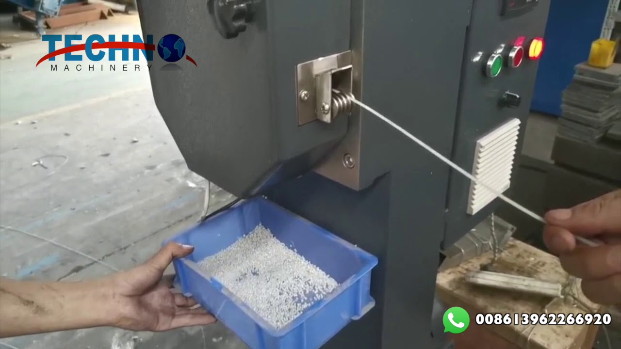 Lab Plastic Pelletizer - YouTube