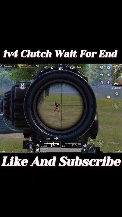 M416 1v4 Clutch PubgMobile - YouTube