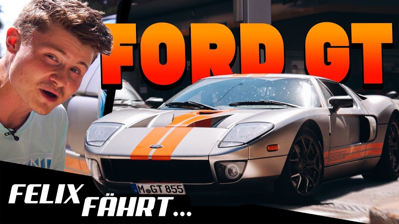 Felix fährt Ford GT - YouTube