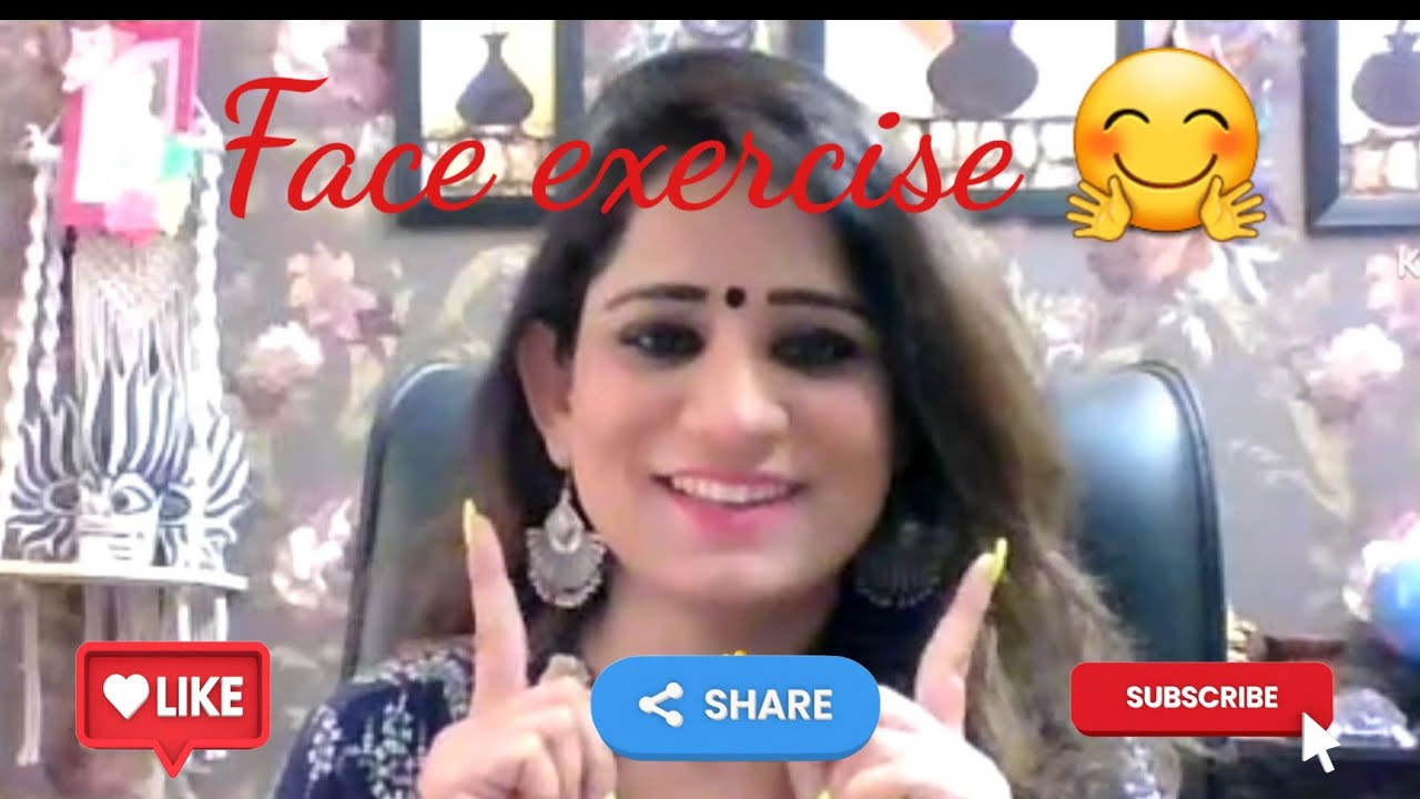 Face Exercises For Proper Shape Up Your Face🙋‍♀️ #faceexercise #young # ...