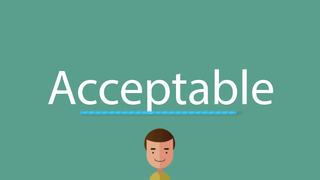Acceptable pronunciation - YouTube