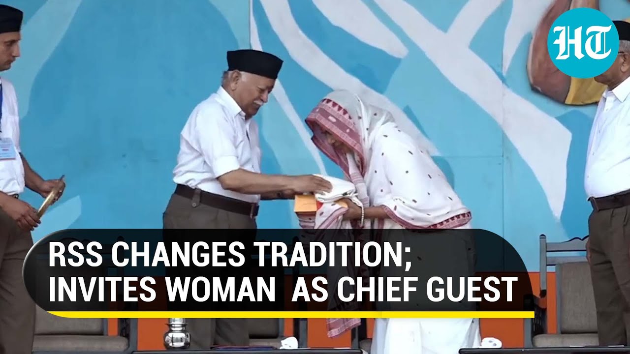 In a first, RSS invites woman as chief guest during Vijayadashami ...