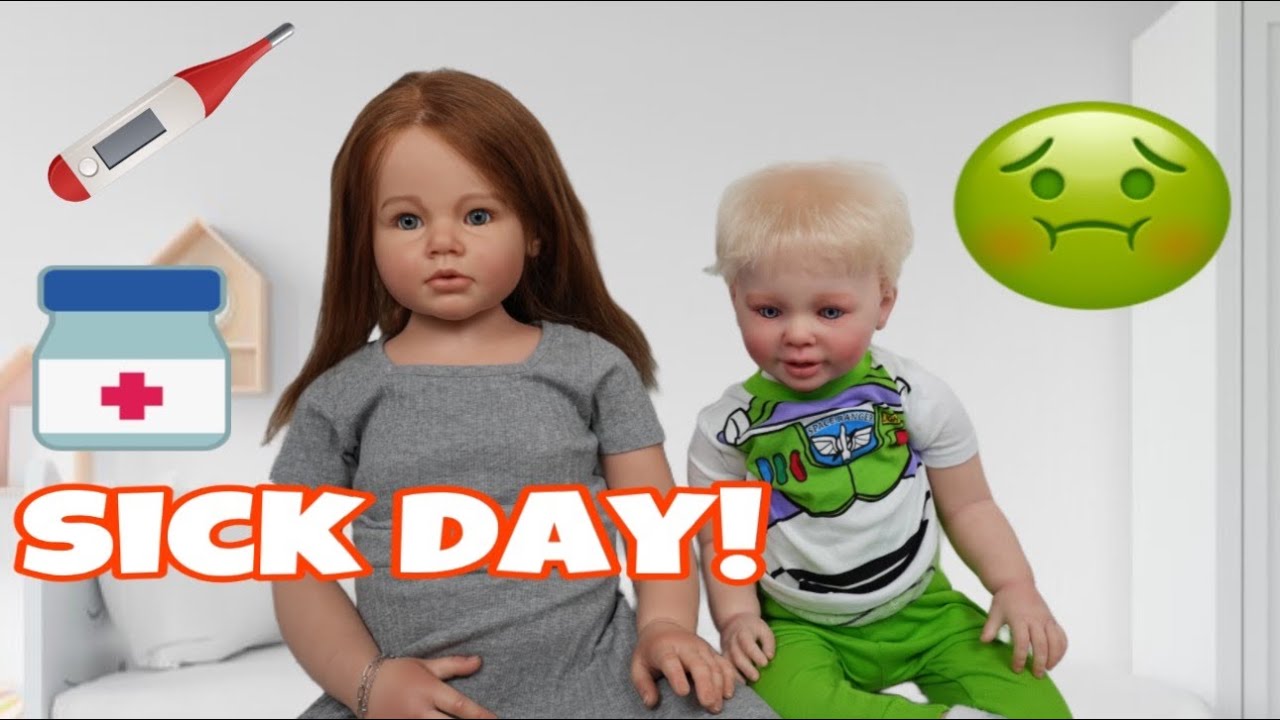 Reborn doll family sick Day Routine! funny reborn skit - YouTube