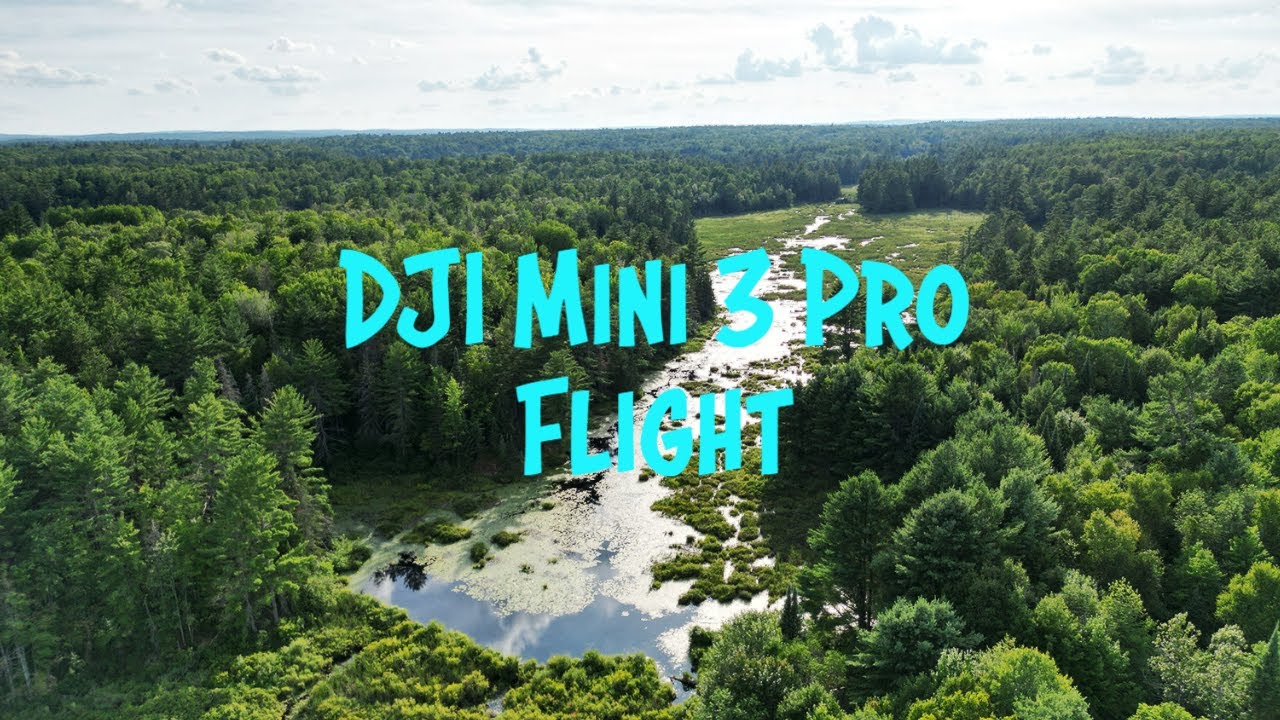 DJI Mini 3 Pro Drone First Flight Adventure - YouTube
