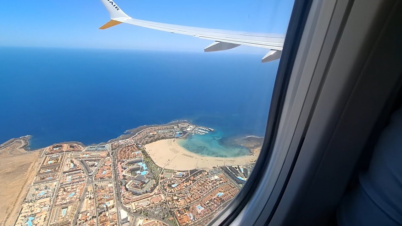 Fuerteventura to Newcastle with Ryanair, BAD TURBULENCE and an ...