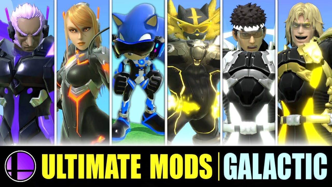 Galactic Force Outfits in SMASH ULTIMATE! (Part 3) - YouTube