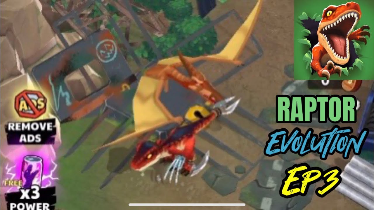 Raptor Evolution EP.3 : ปลดปล่อย PTERANODON - YouTube