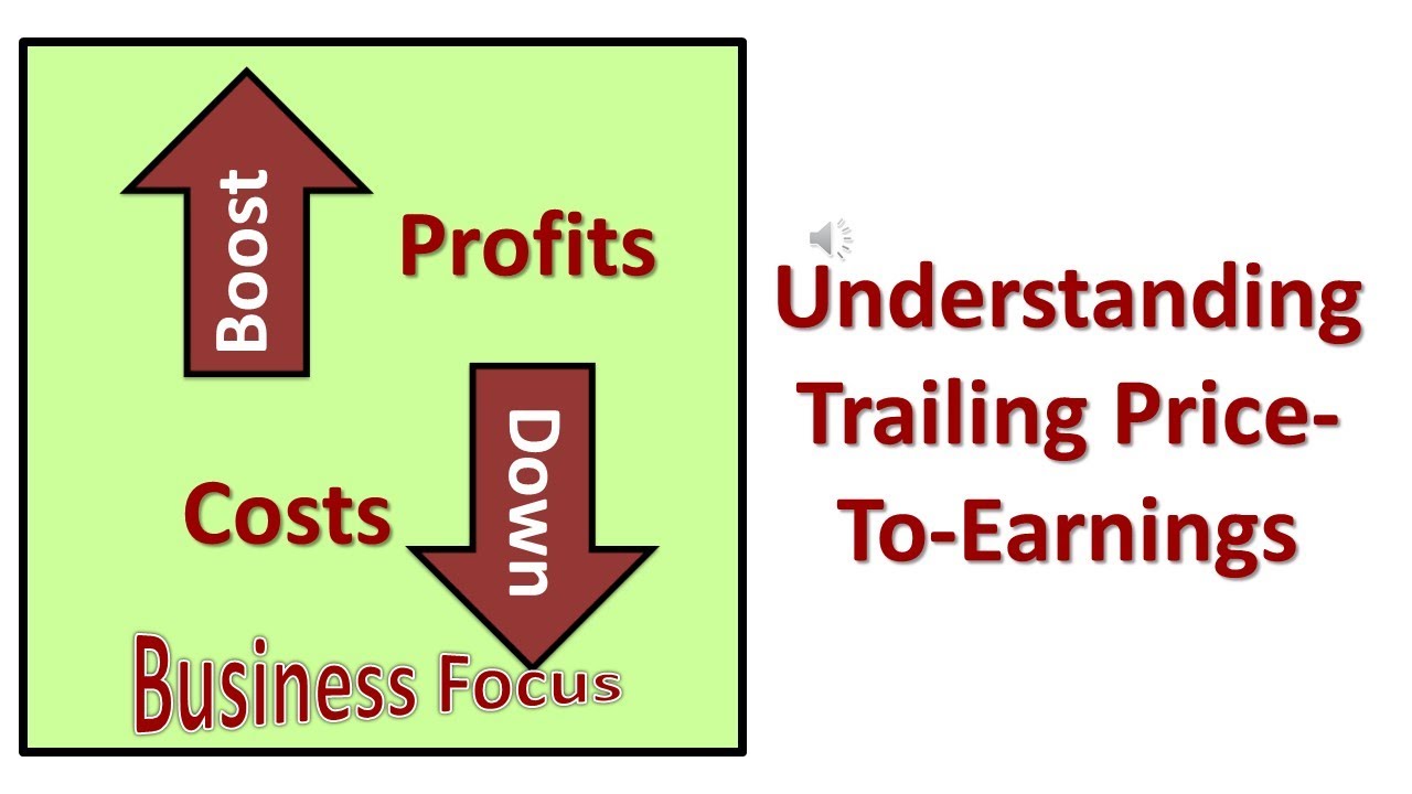 Understanding Trailing Price To Earnings - YouTube
