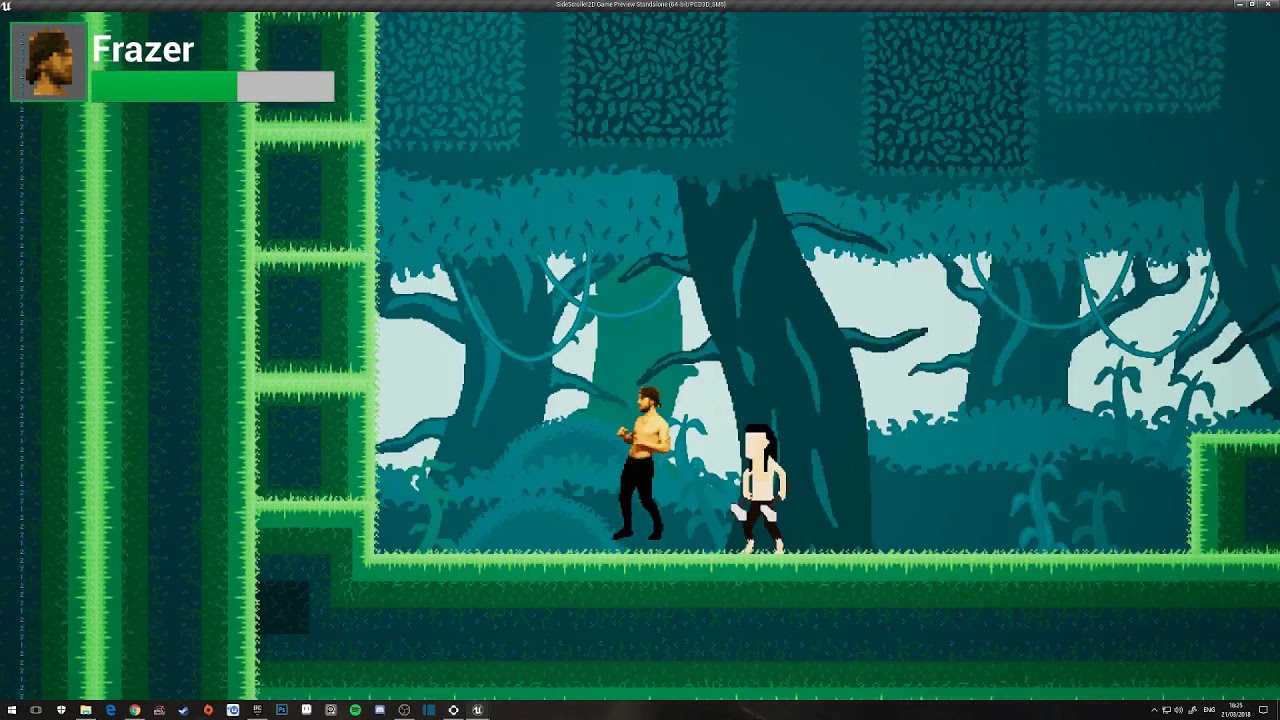 2D Sprite Game - Part A w/ Commentary - YouTube