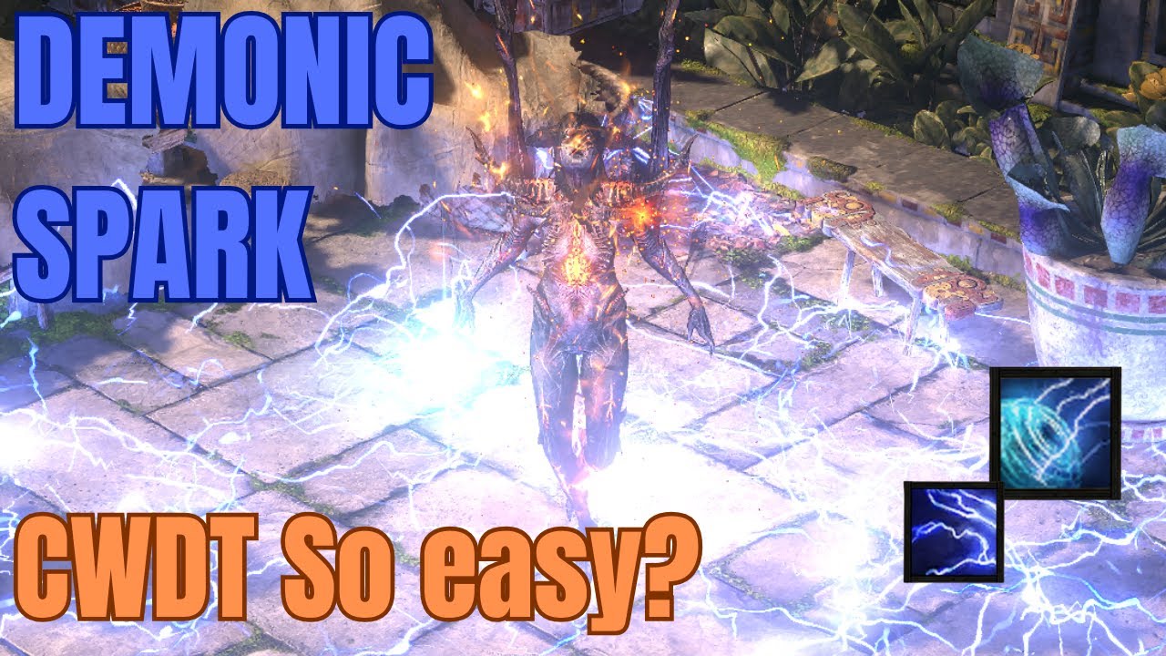 DEMONIC SPARK | CWDT so easy? | Infernalist | Barrier Invocation - YouTube