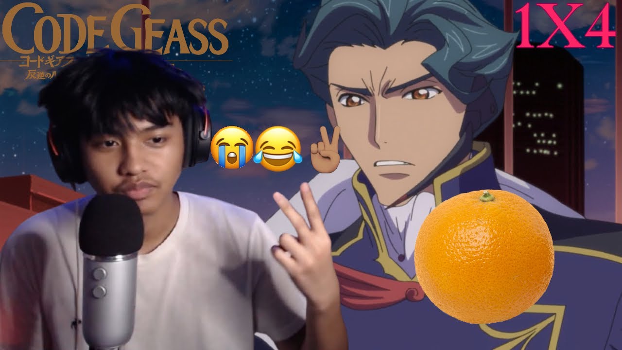 ORANGE... | CODE GEASS R1 REACTION (EPISODE 4) - YouTube