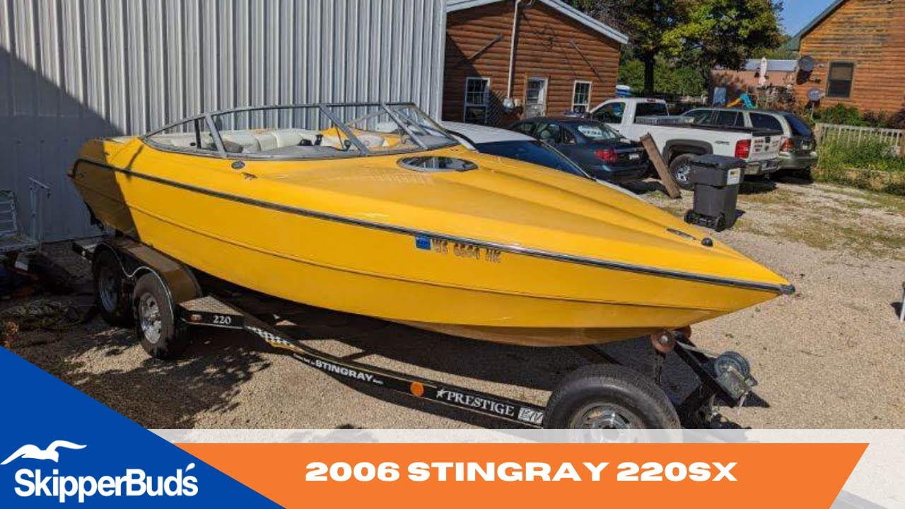 2006 Stingray 220SX Bowrider Tour SkipperBud's - YouTube