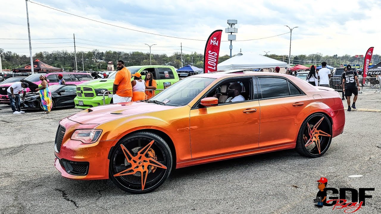 Outrageous Hellcat Swapped Chrysler 300c on ECL 26" Forgiato Wheels ...