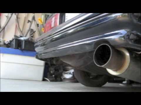 FC Rx7 Exhaust before and after - YouTube