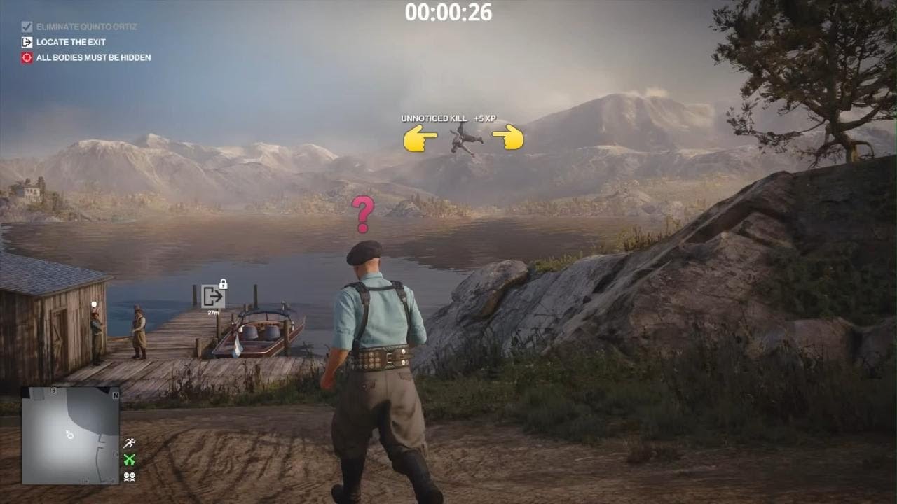 HITMAN WoA - Powerful Throw - 0:39/0:57(Quartz_Tan's Contract) - YouTube