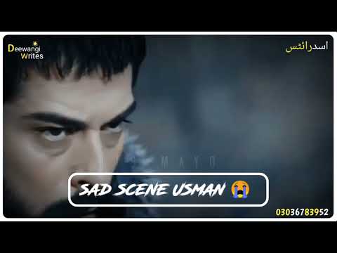 kurulus Usman sad scene 😰/Turkish drama scene/Deewangi writes