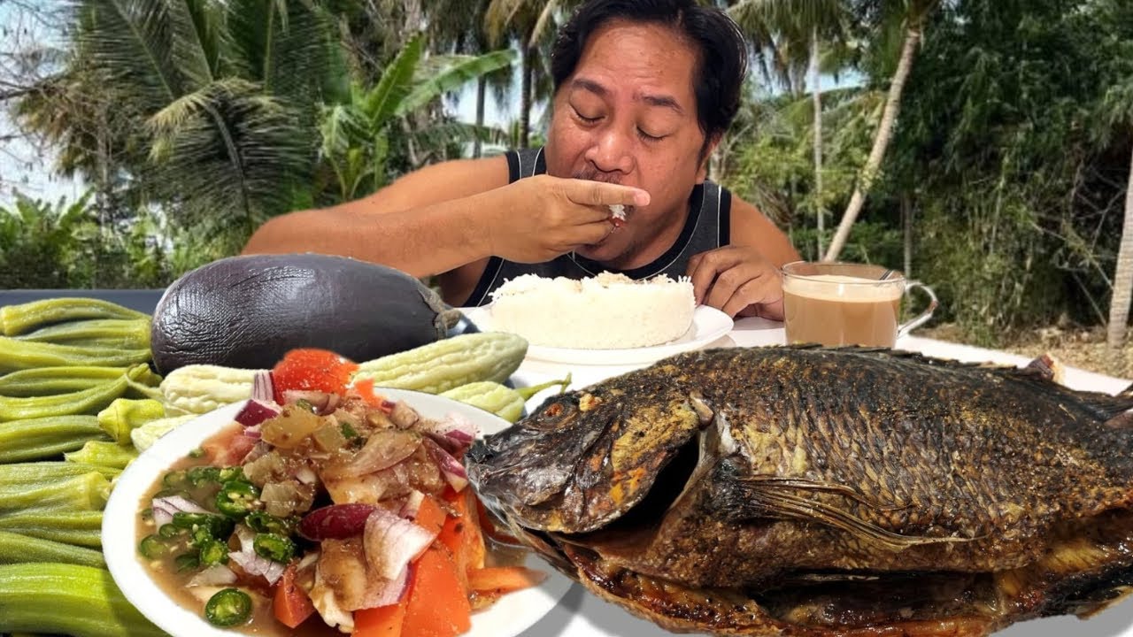 ULAM PROBINSYA! PINASINGAW NA GULAY! INIHAW NA ISDA! KAMATIS SIBUYAS ...
