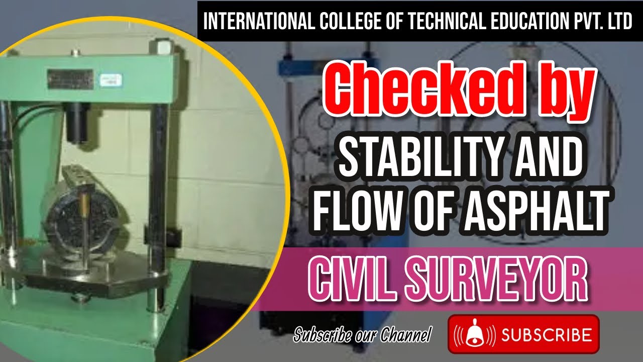 Marshall Stability and Flow Test | Procedure & Calculation | Asphalt ...