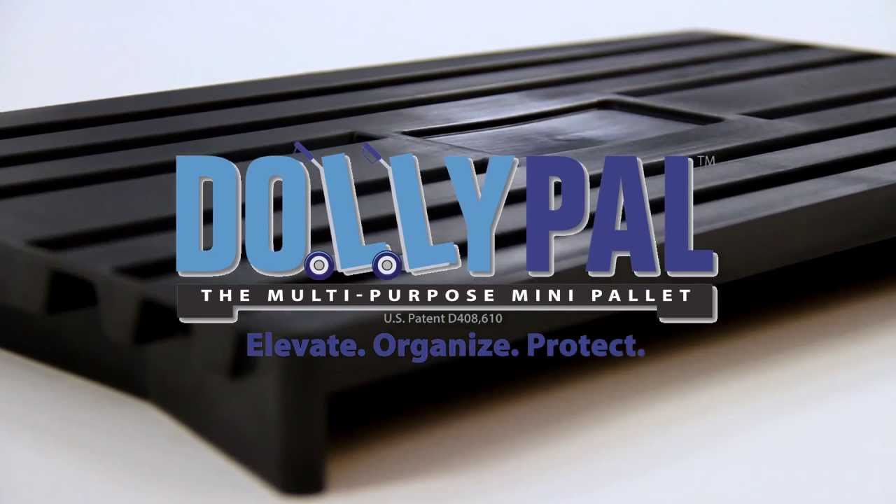 DOLLY PAL The Multi-Purpose Mini Pallet - YouTube