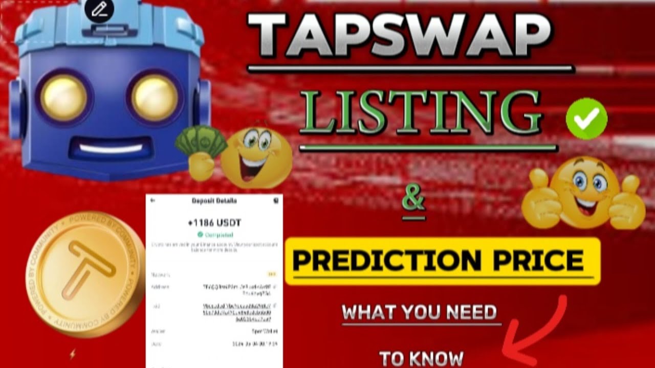 TAPSWAP LISTING and PREDICTION PRICE: What You Need To Know - YouTube