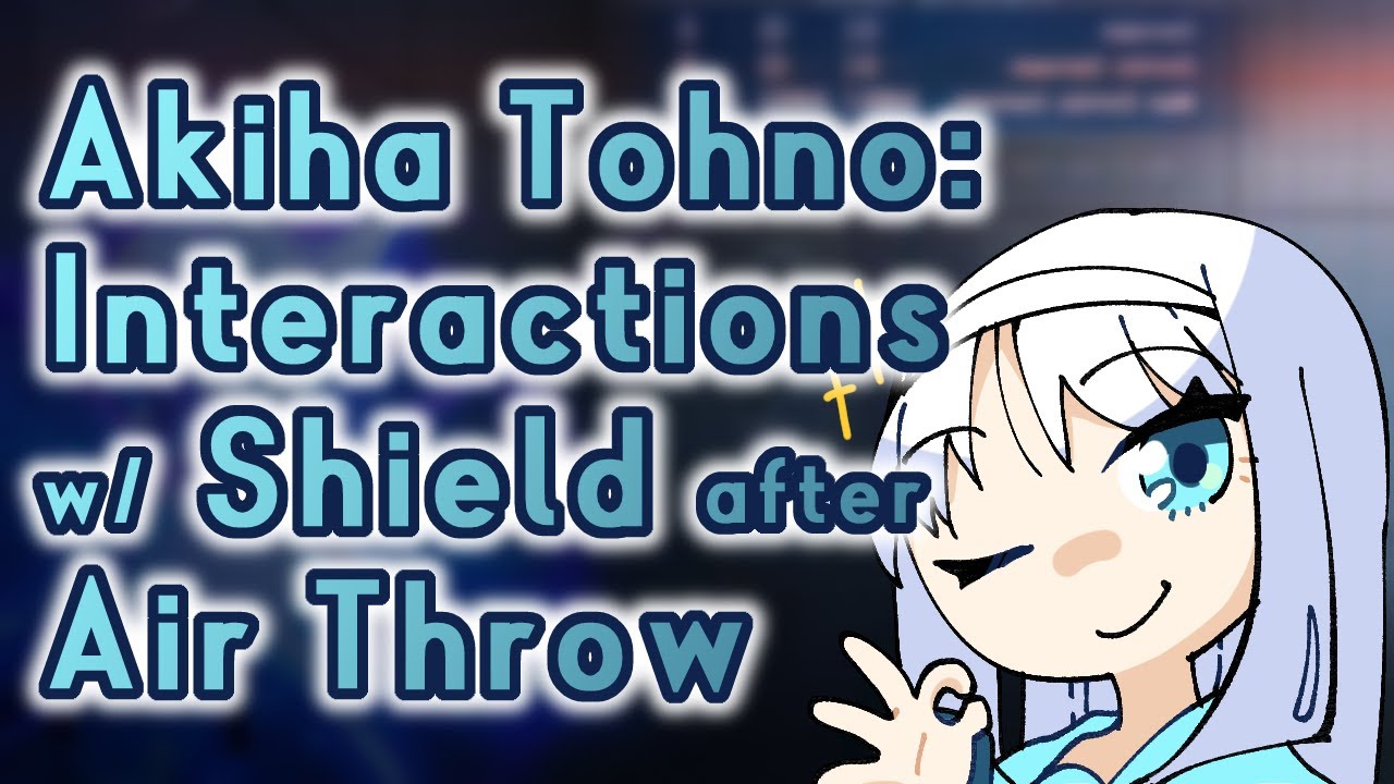 Interactions against shield after air throw - YouTube