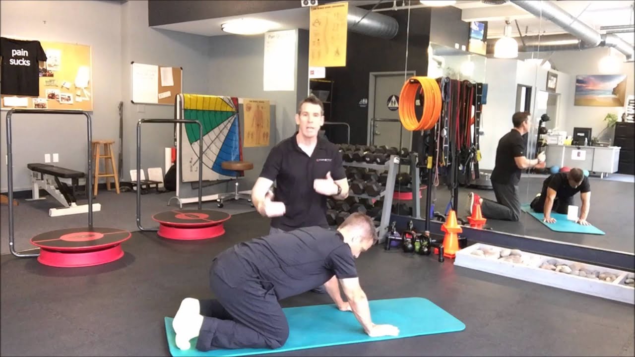 Corrective Exercise #21 Four Point Rotations - YouTube