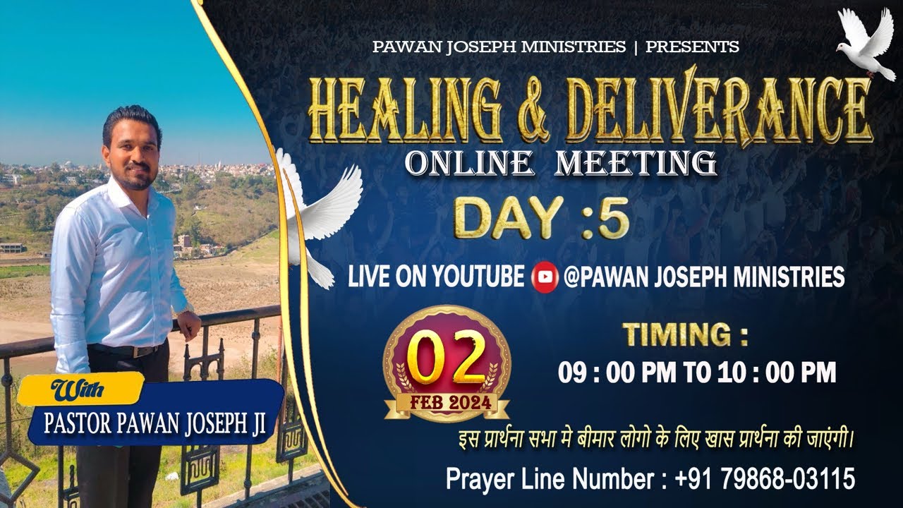 LIVE EVENING HEALING & DELIVERANCE PRAYER | 9pm to 10pm with pastor ...