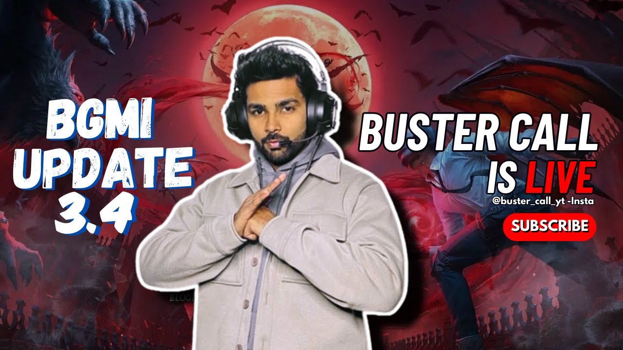 New Update Finally Here Buster Call BGMI Update 3.4#bgmi #bgmilive - YouTube