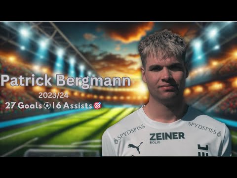 Patrick Bergmann Goals & Assists | 2023/24 | 4K Quality - YouTube