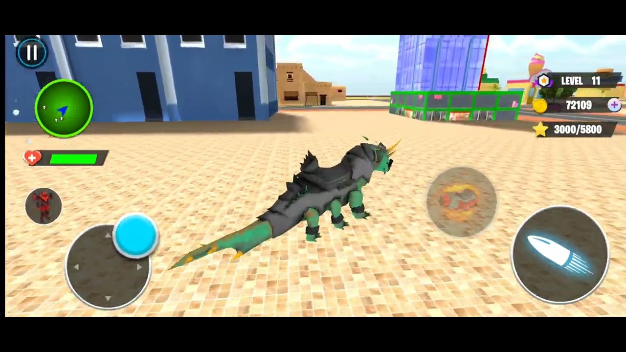 Dino Robot Transfrom Game 3d 2023- Robot Dinosaur Games #60- Android ...