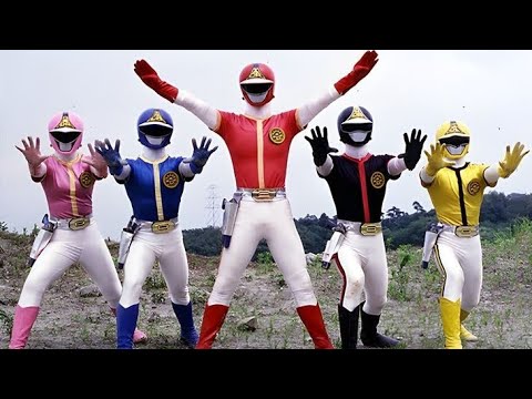 Kagaku Sentai Dynaman henshin & finisher - YouTube