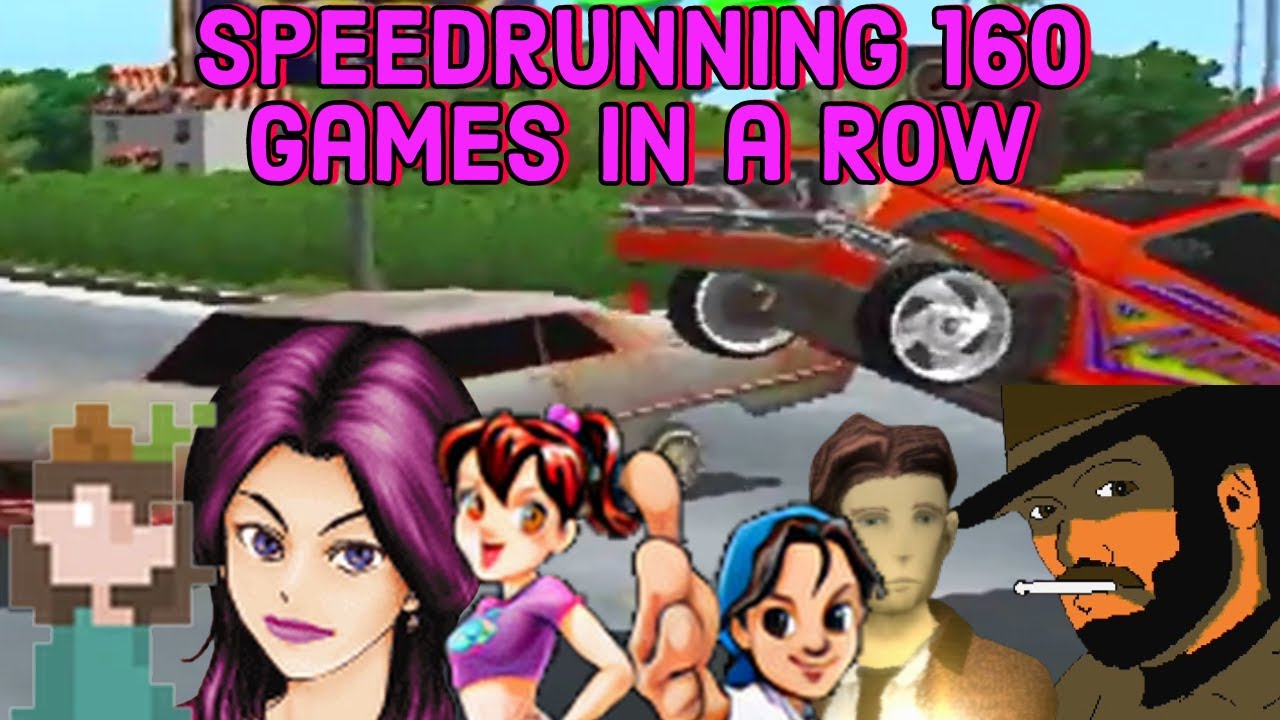 The Weirdest Games Show Up During a Speedrun Marathon with 160 Games in ...
