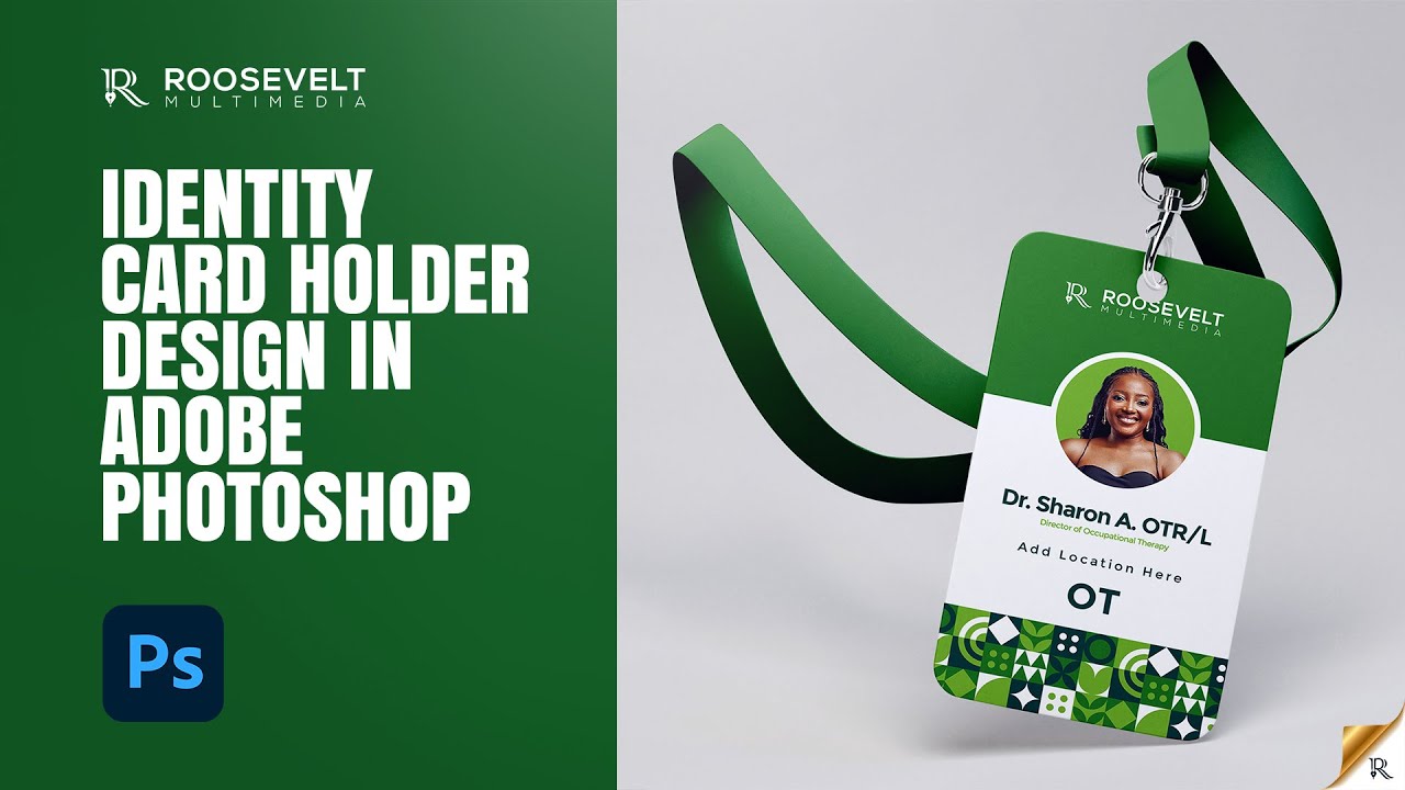 How To Create a Stunning Identity Card Holder Design in Adobe Photoshop ...