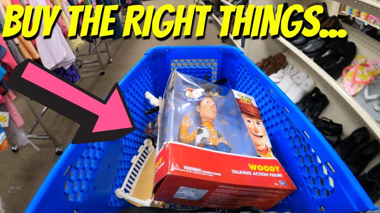The Best Things to Put In Your Goodwill Cart - YouTube