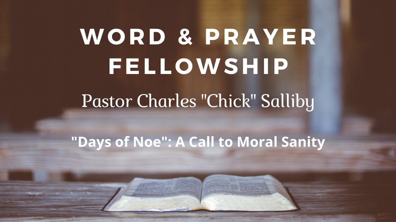 "Days of Noe": A Call to Moral Sanity - YouTube