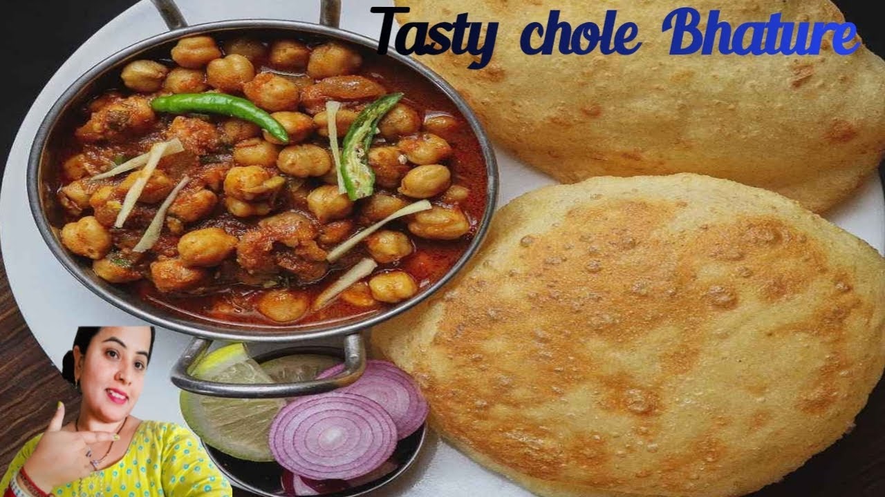 #छोले भटूरे ||How to make shole bhature|shole bhature kaise banate hai ...